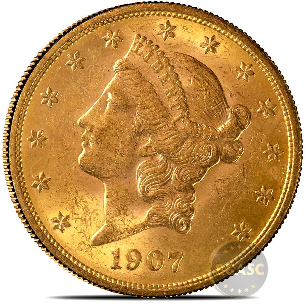 Pre-33 $20 Liberty Gold Double Eagle Coin (AU)