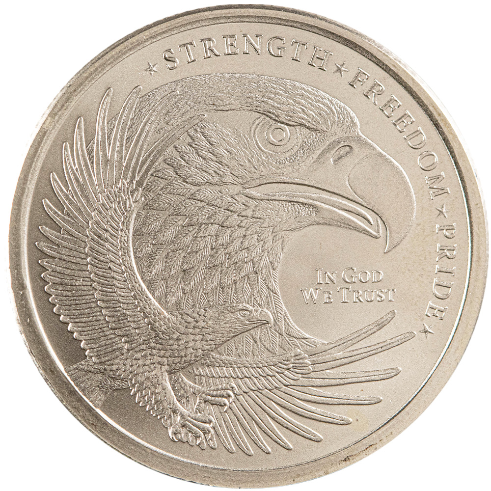 1/4 oz GSM Eagle Silver Round (New) l BGASC™
