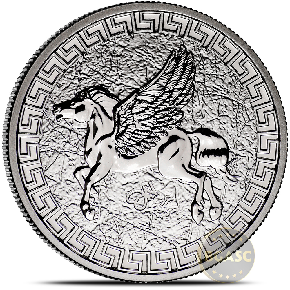 2022 1 oz St. Helena Silver Pegasus Coin (BU) l BGASC™